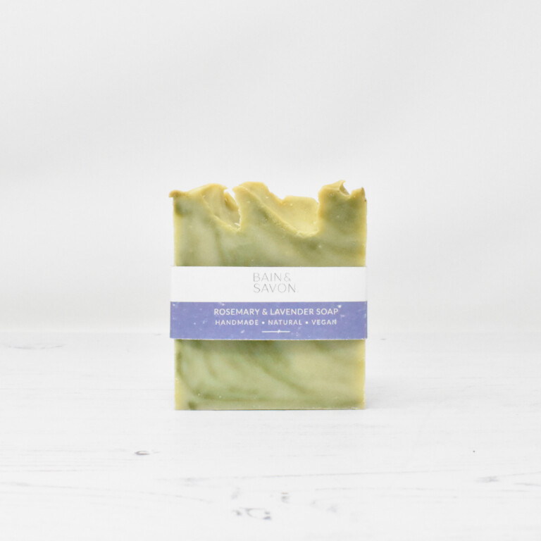 Rosemary & Lavender Soap Bar – 120g - Bain and Savon - Vegan, Cruelty ...